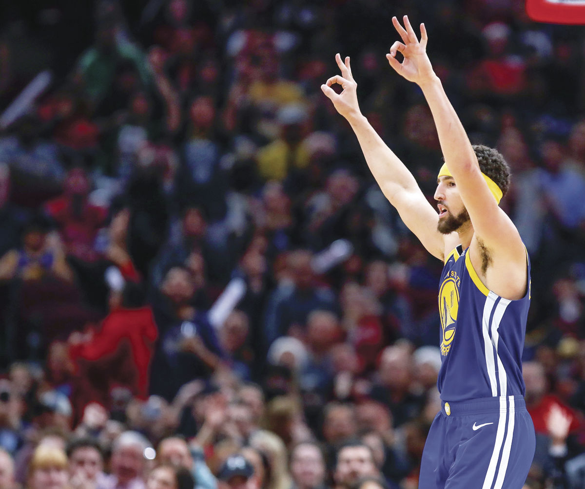 Thompson breaks NBA 3-point record