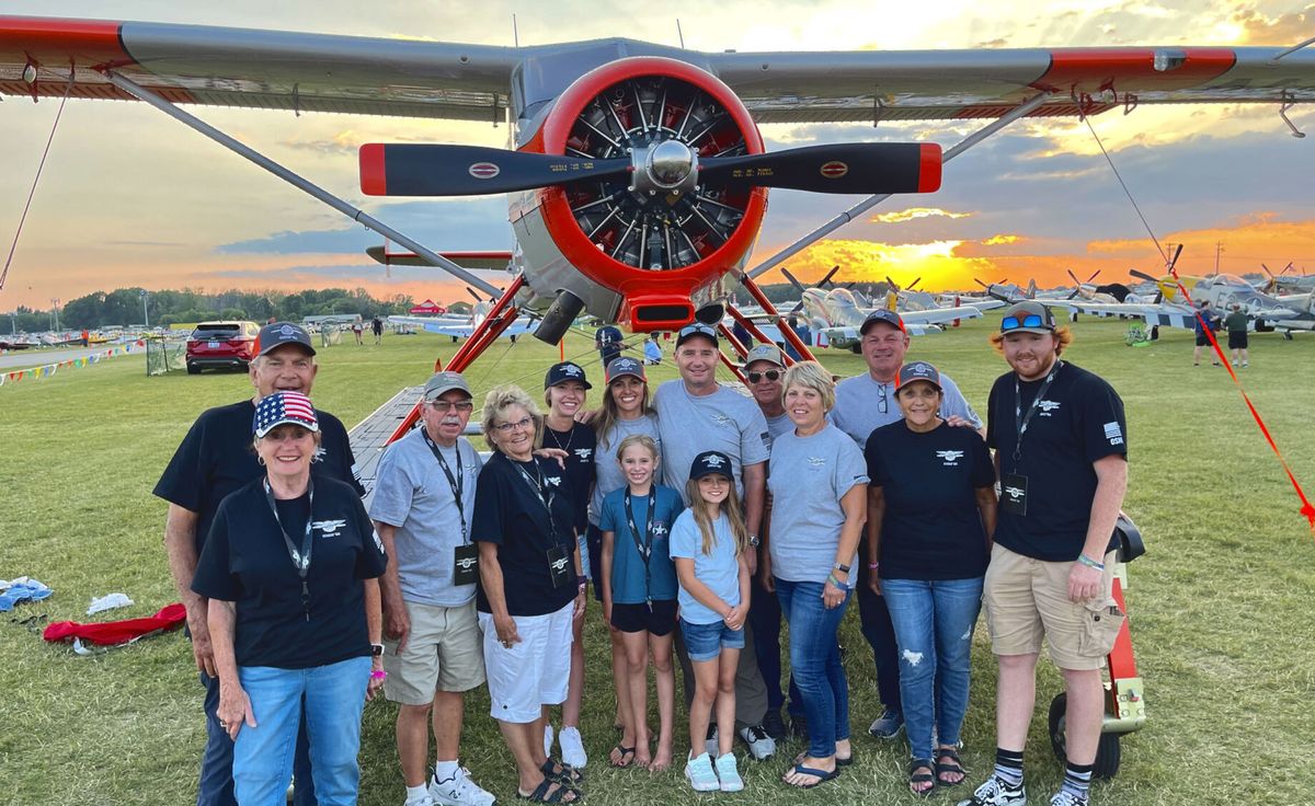 Valley airplane restorers fly high at international event
