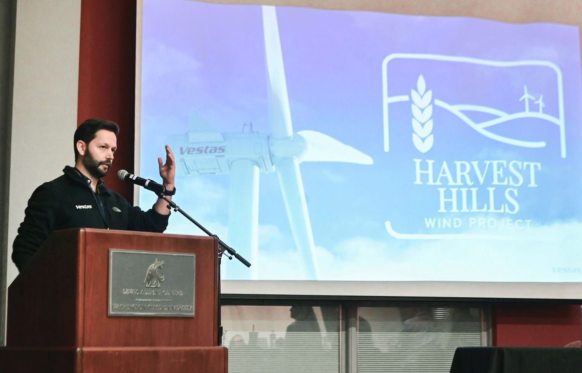 Wind farm company: The community would benefit