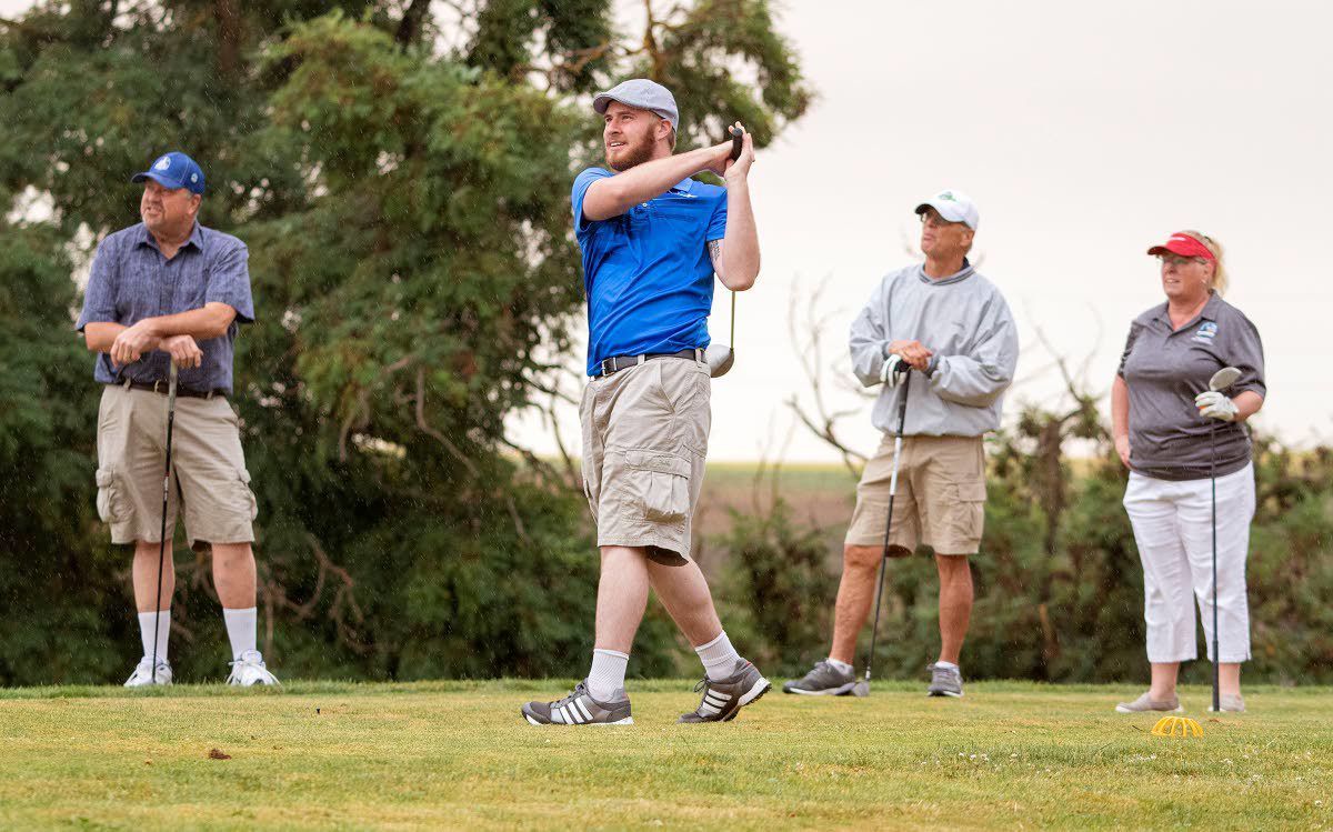 Golfing with the mayor