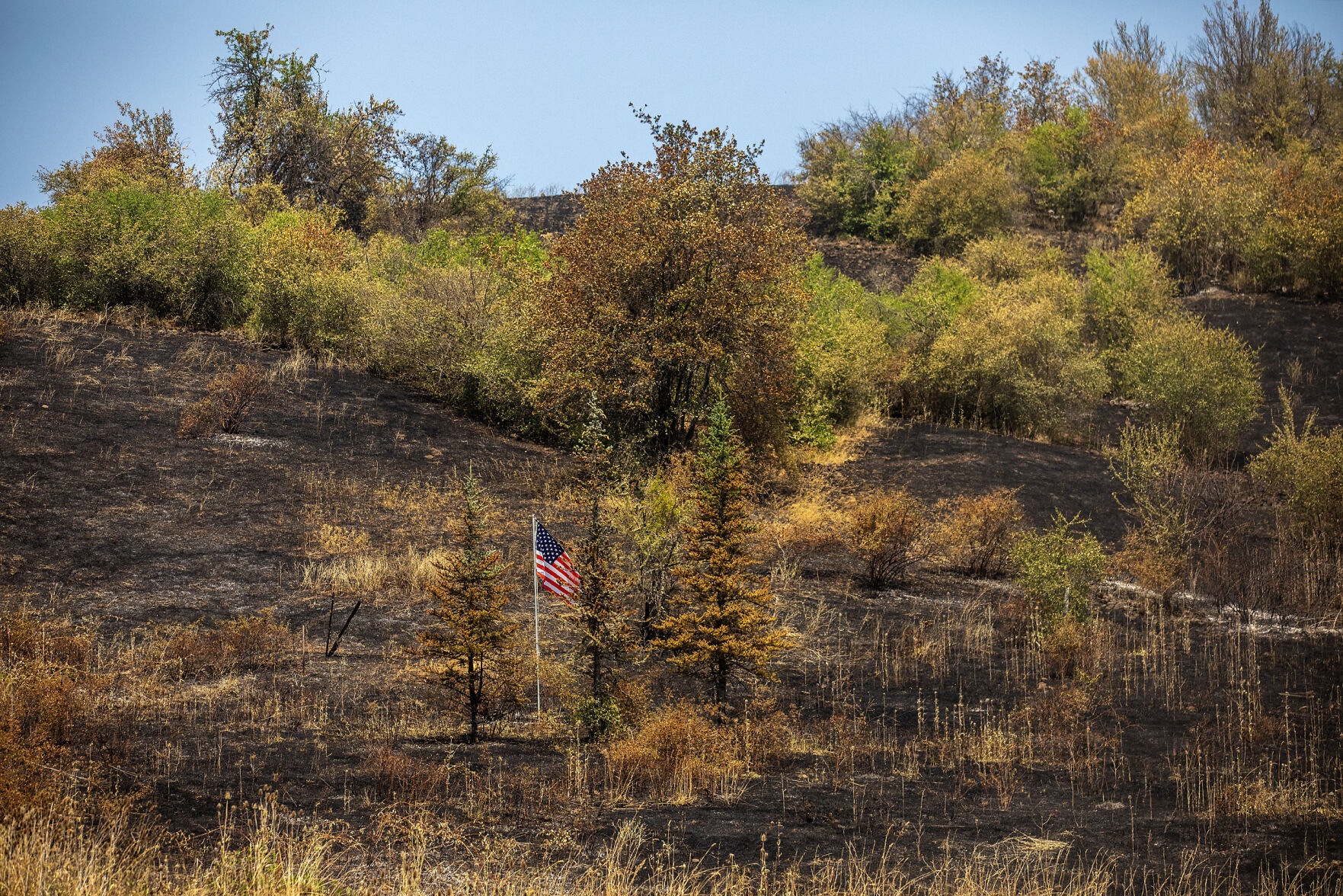 Texas Ridge Fire now 60% contained