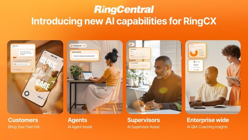 RingCentral Announces New AI-Powered Capabilities for RingCX RingCentral Announces New AI-Powered Capabilities for RingCX