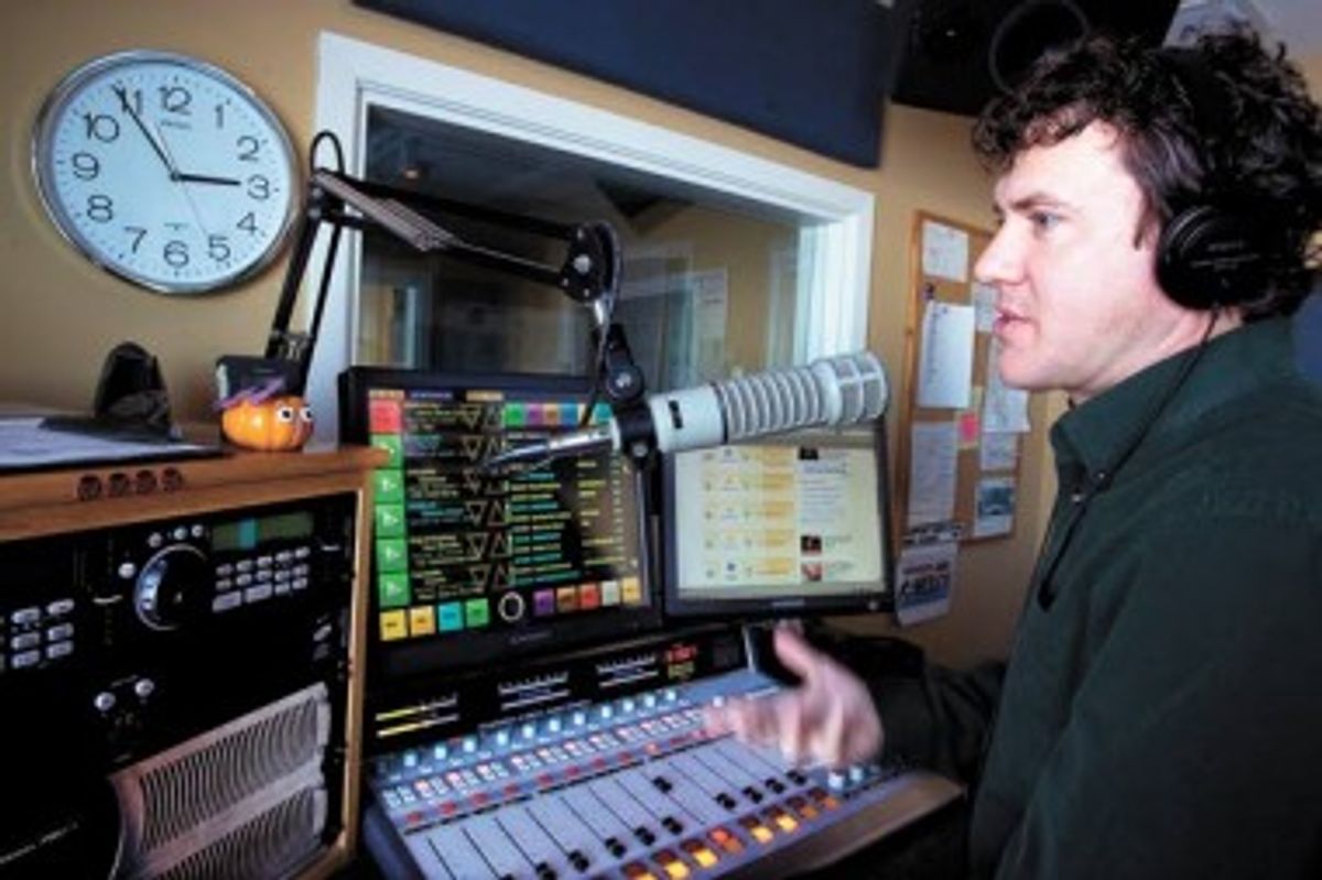 A voice with many personalities: Local principal has been radio person...