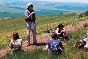 Working to preserve the native Palouse Prairie