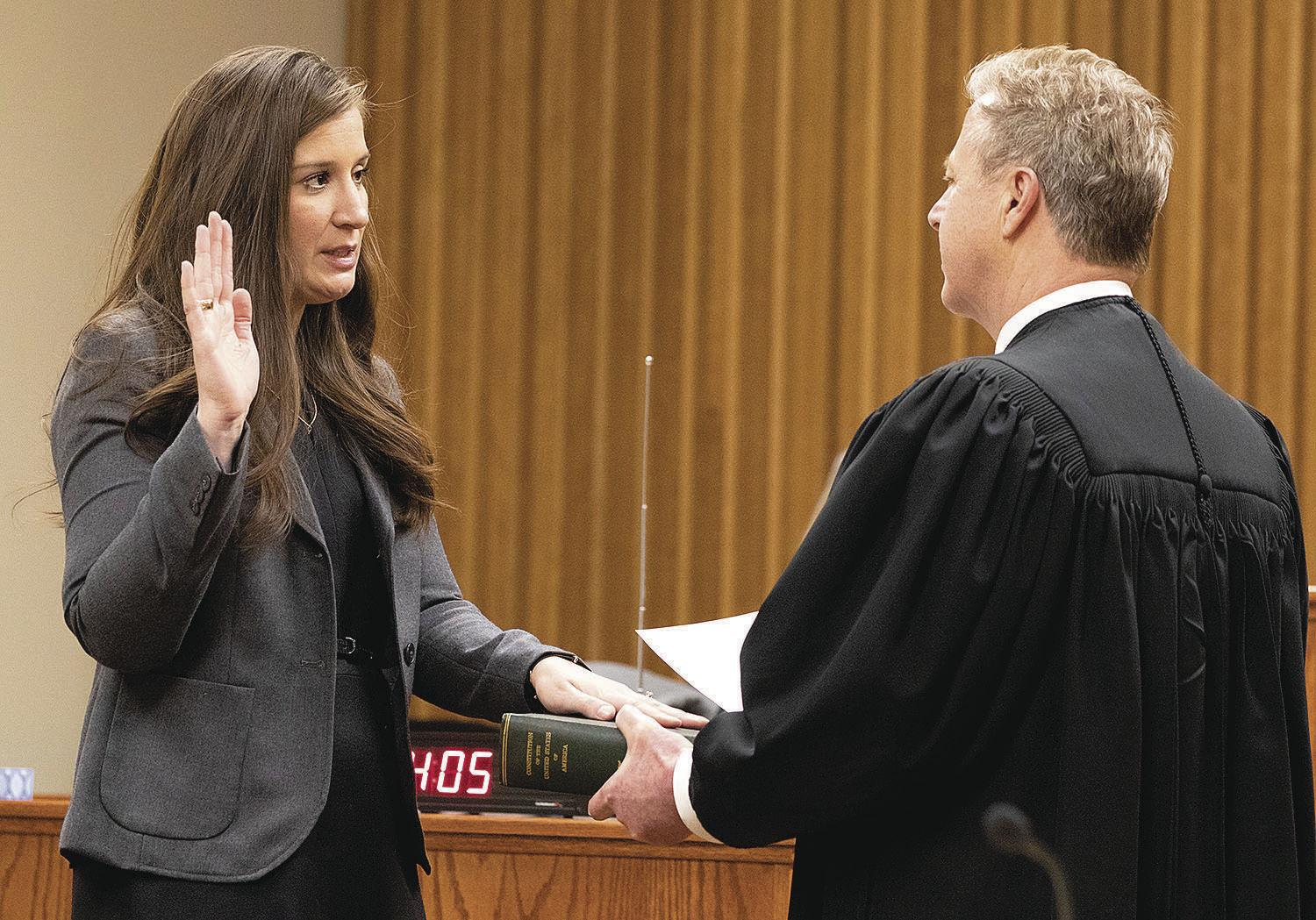 Featured Photo: Marshall sworn in