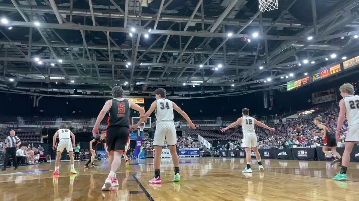 BOYS IDAHO 1A DII STATE TOURNAMENT: Kendrick Tigers reined in by Camas...