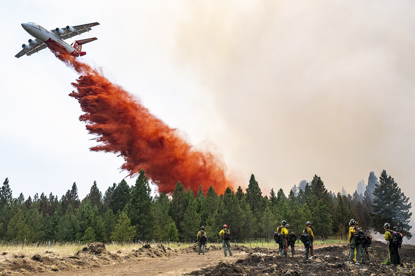 Use of aerial fire retardant scrutinized
