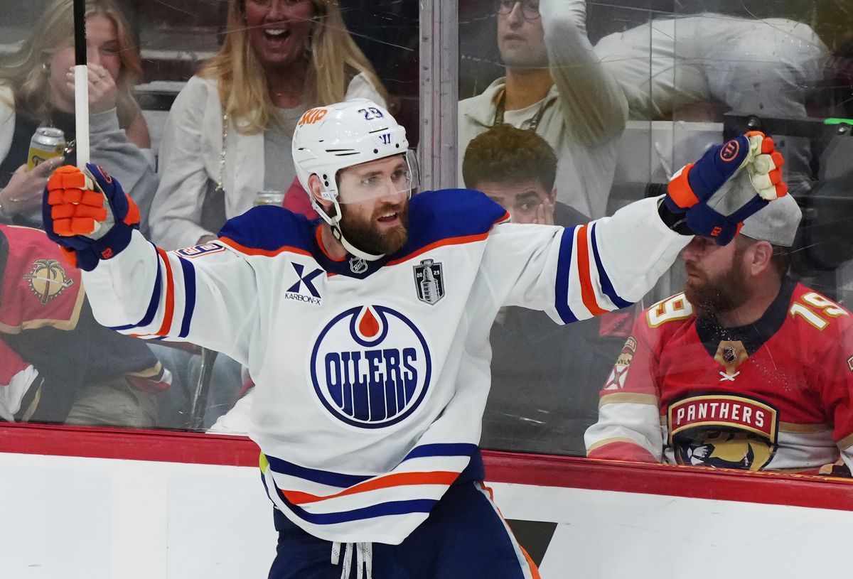 Oilers beat Panthers to tie Stanley Cup Final
