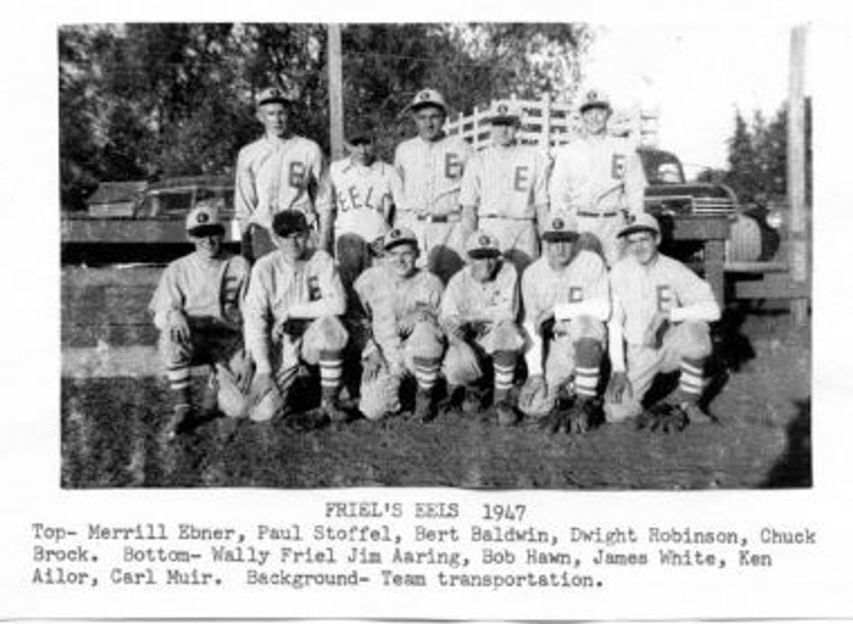 Picture of the Past: Friel's Eels baseball team