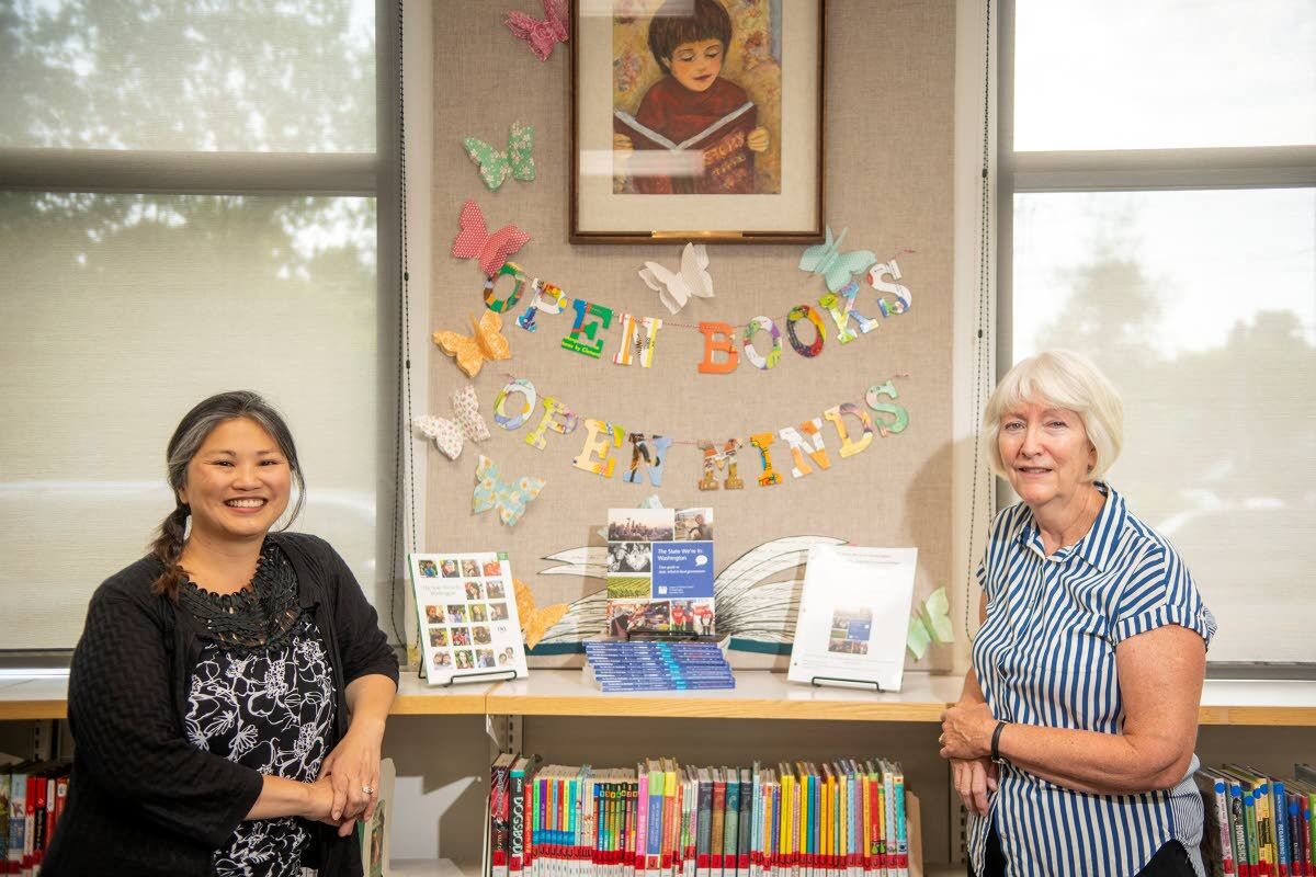 Photo: New textbooks at Pullman library