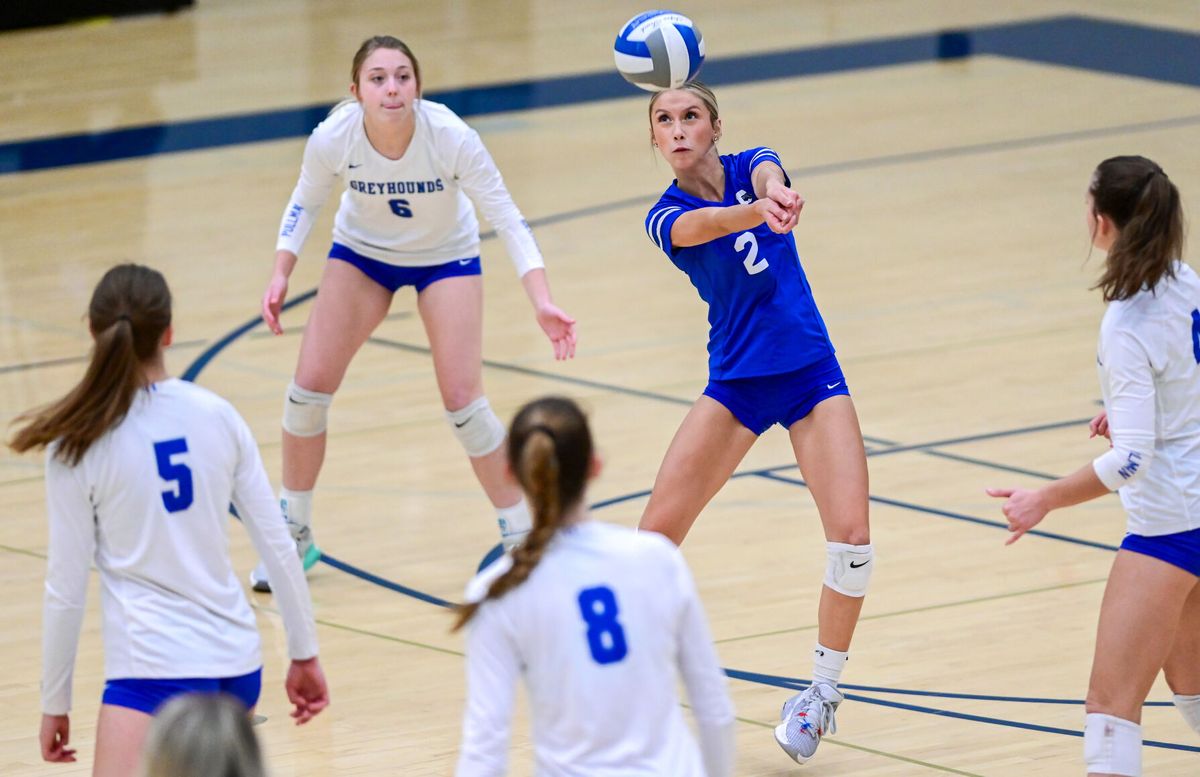 Pullman dominates Rogers in push for volleyball title