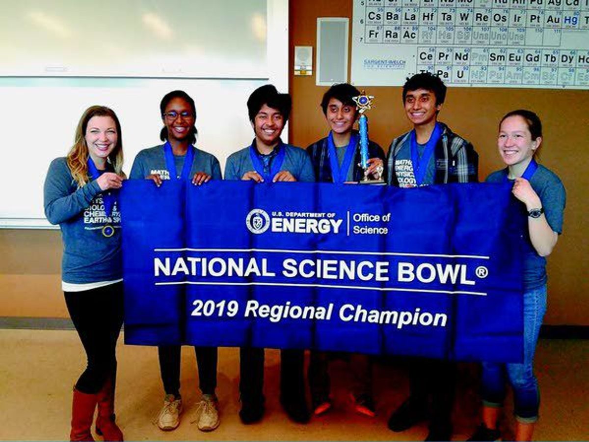 Students win regional National Science Bowl competition