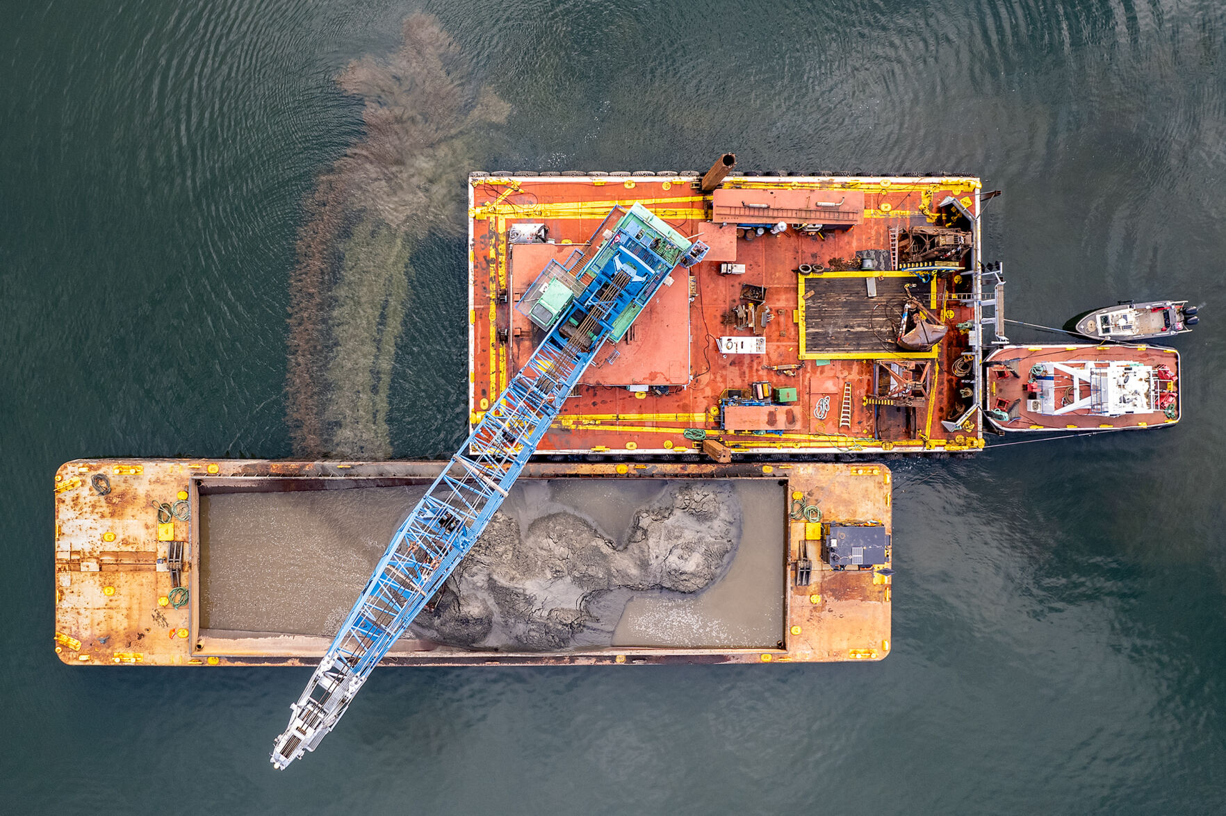 Dredging underway for docks