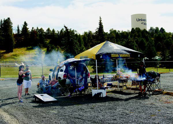 University of Idaho's 'dry' tailgating still wet