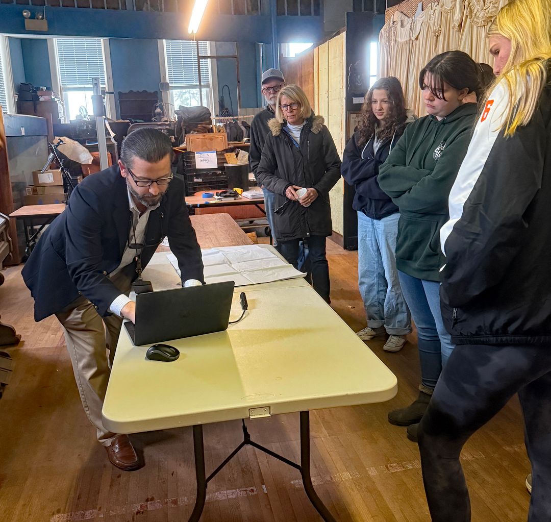 High school students help to unravel the past at the Belhaven Memorial...