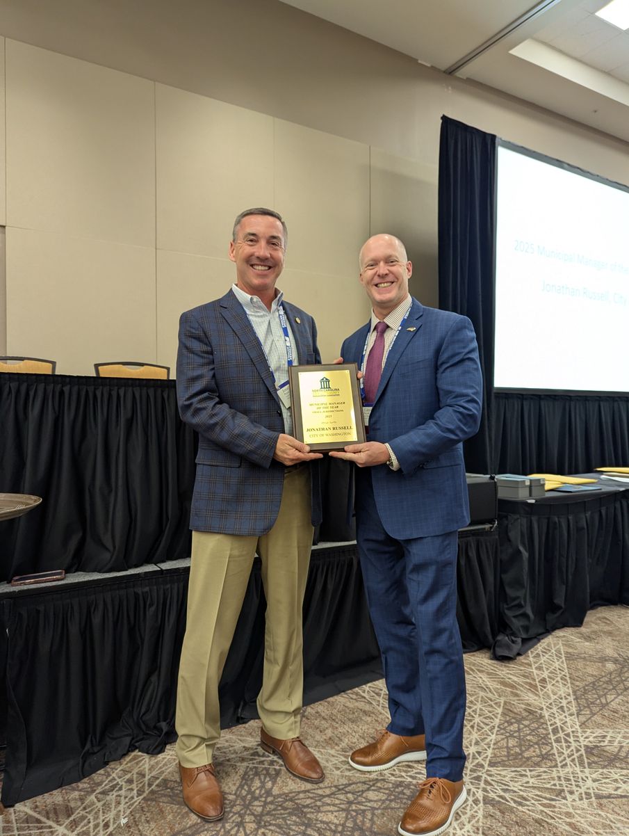 Jonathan Russell named Municipal Manager of the Year