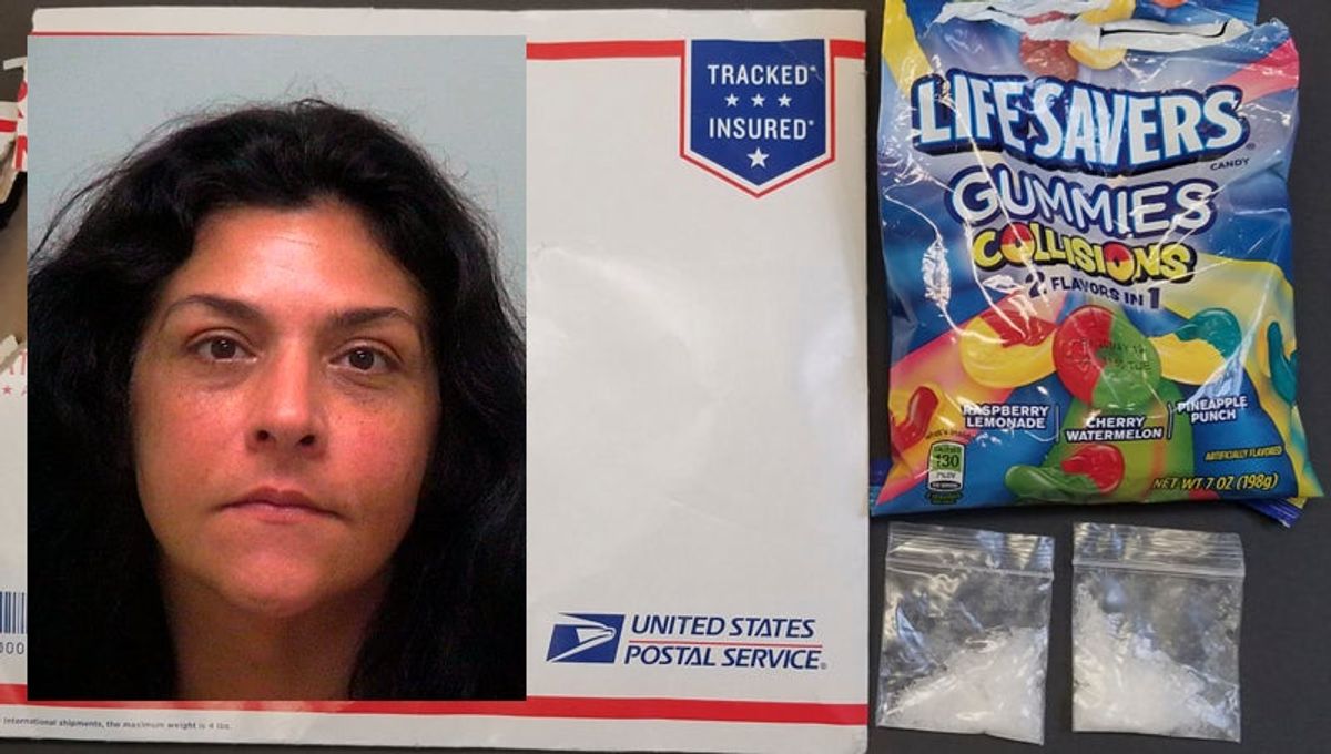 Woman charged for receiving meth through U.S. Postal Service