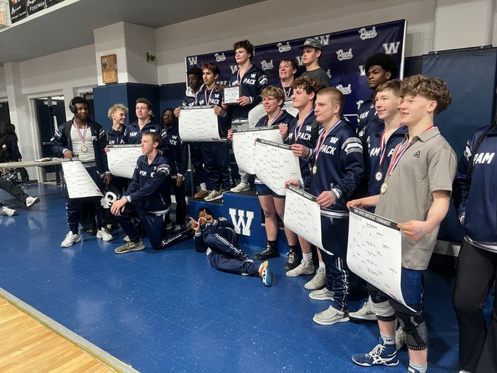 Kings of the hill: Washington wrestling wins first Three Riv...