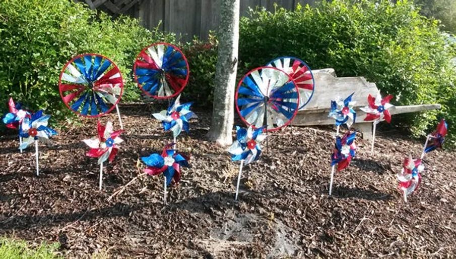 Residents, organizations showcase pinwheel gardens across county