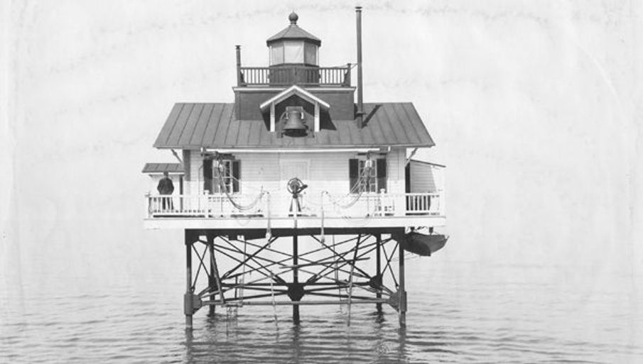 History of Bluff Shoal Lighthouse