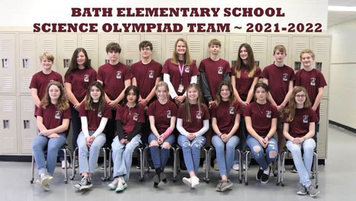 Bath Science Olympiad team advances to state competition