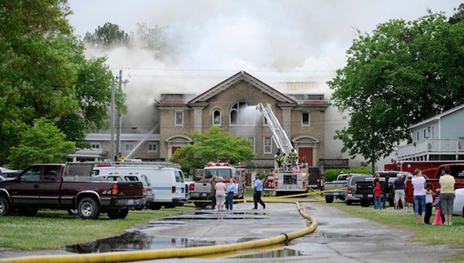 A step closer: Church seeks permit to rebuild its sanctuary
