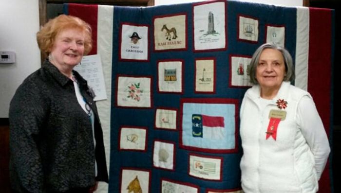 Alpha Omega chapter welcomes back 1986 quilt