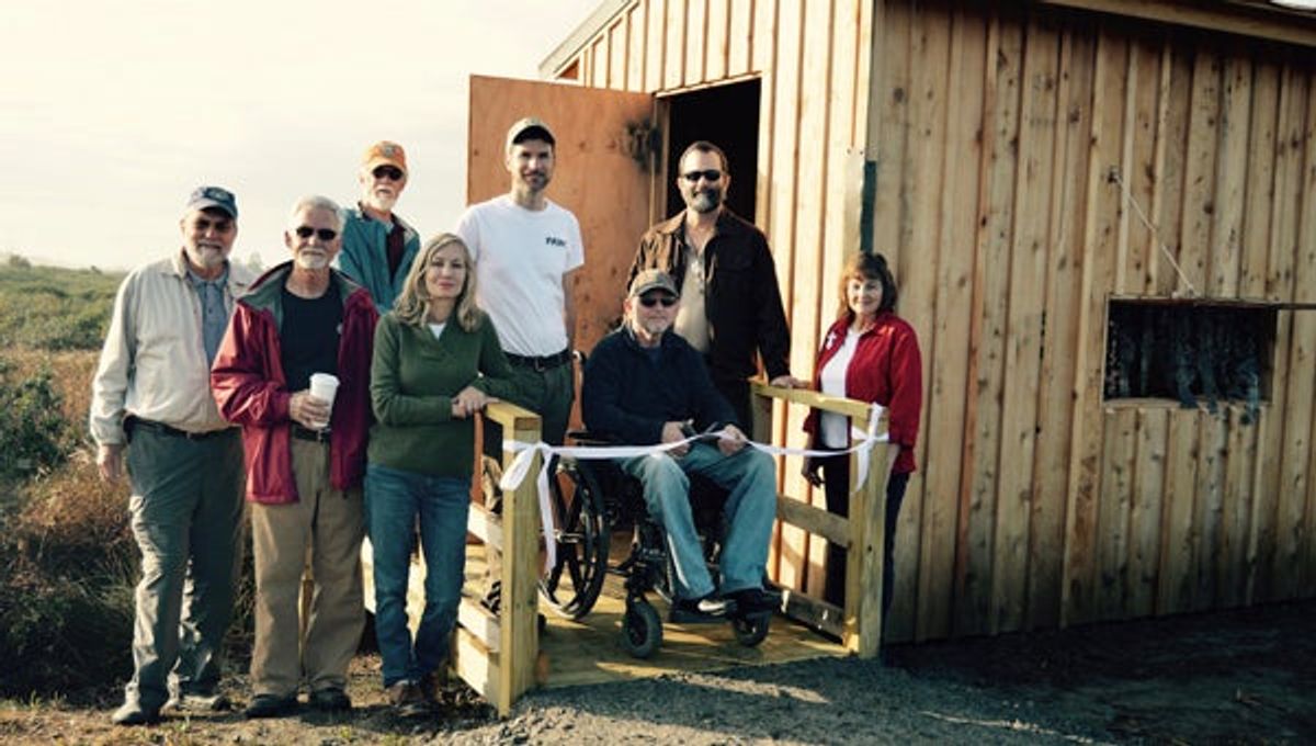 New blind a Pocosin Lakes draw