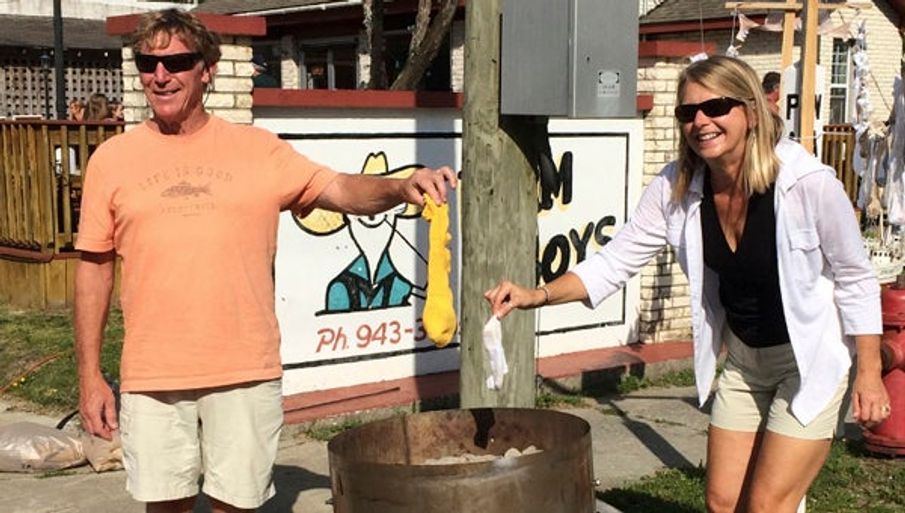 Spring season celebrated through "Burning of the Socks" event