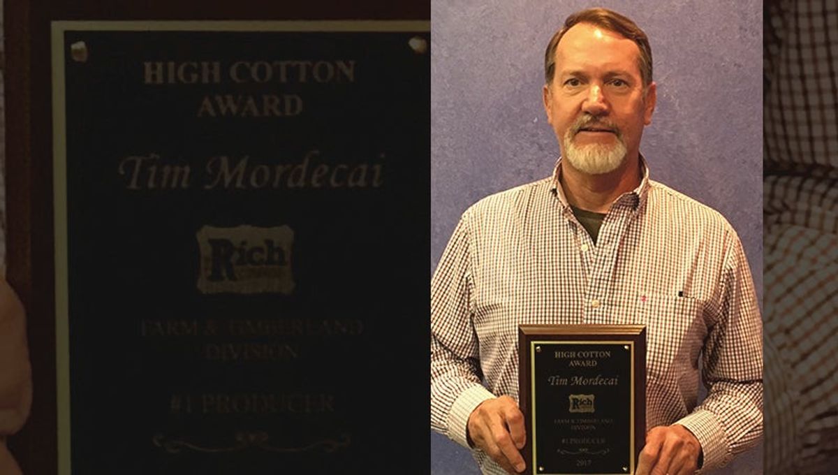 The Rich Co. announces High Cotton winner