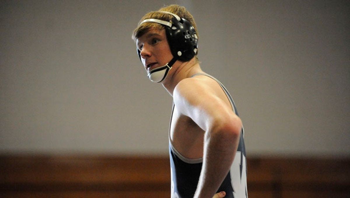 Pam Pack coach, wrestlers have interesting wager