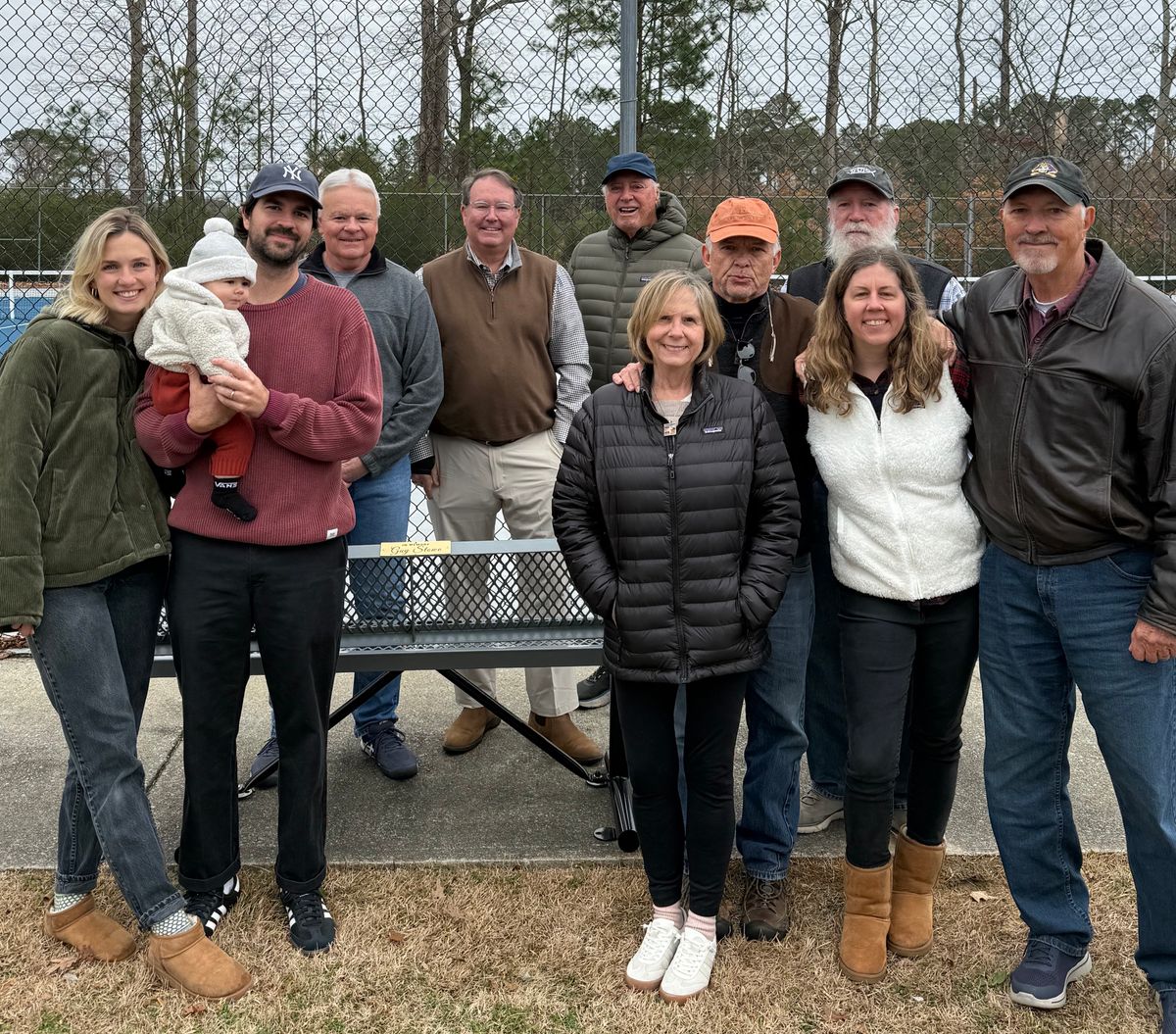 Remember and thank: Washington tennis gets new benches, blea...