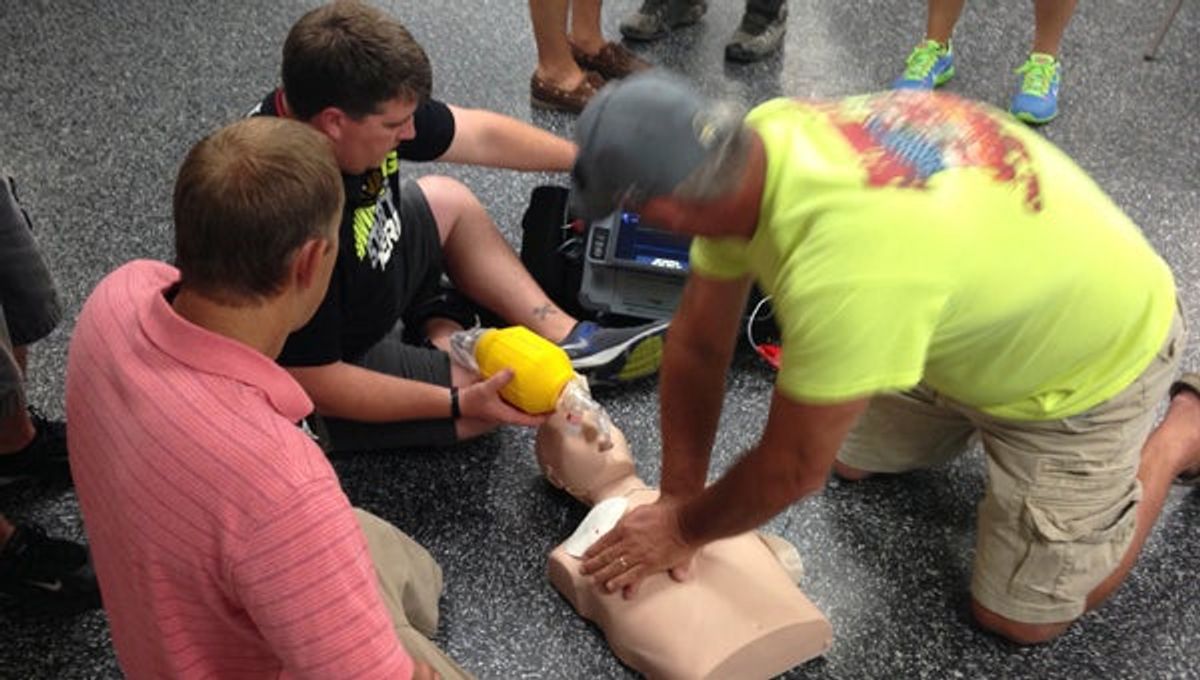 PIT CREW: South side recipient of life-saving protocol