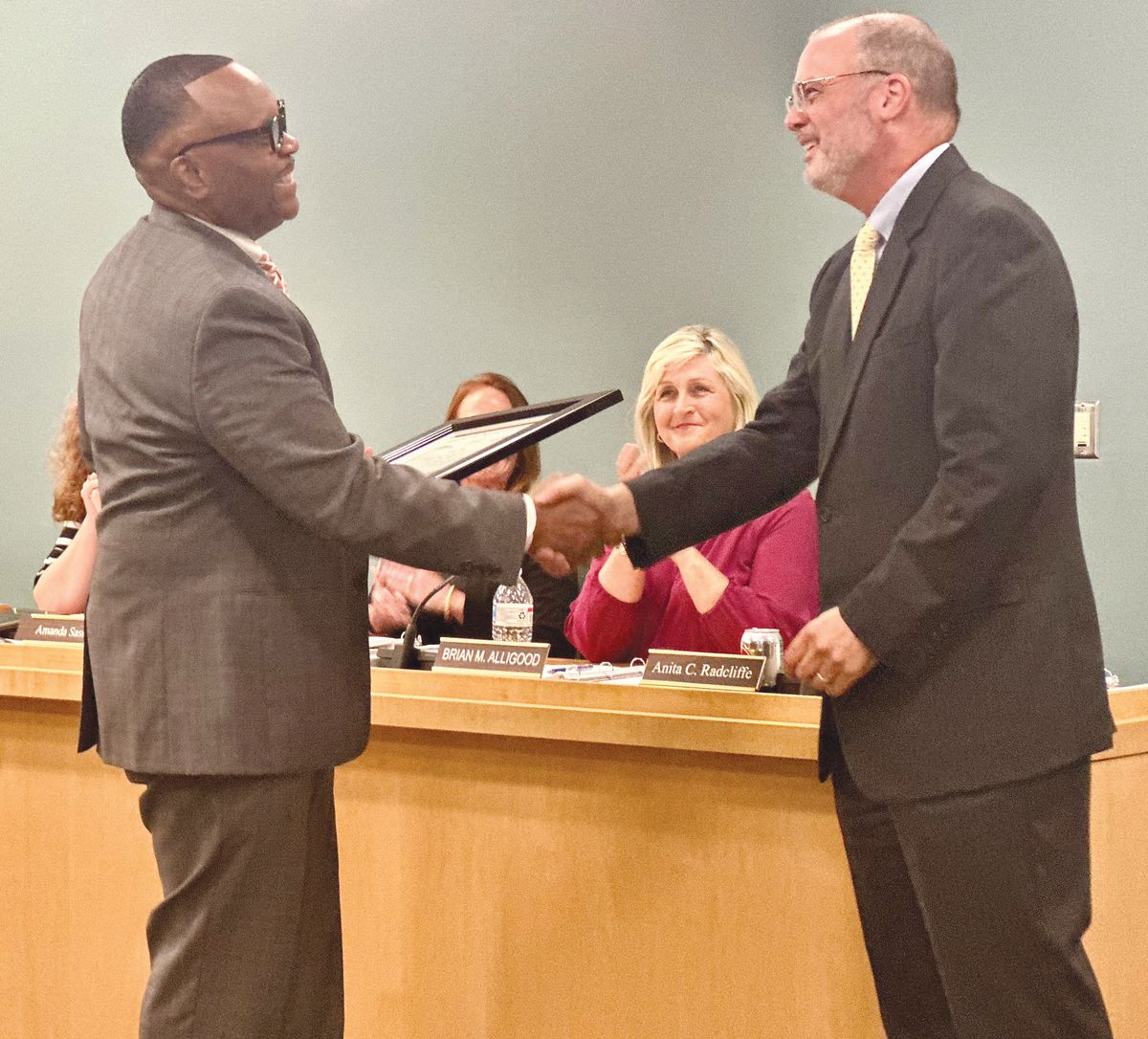 Alligood honored with Long Leaf Pine Award, Corley steps in...