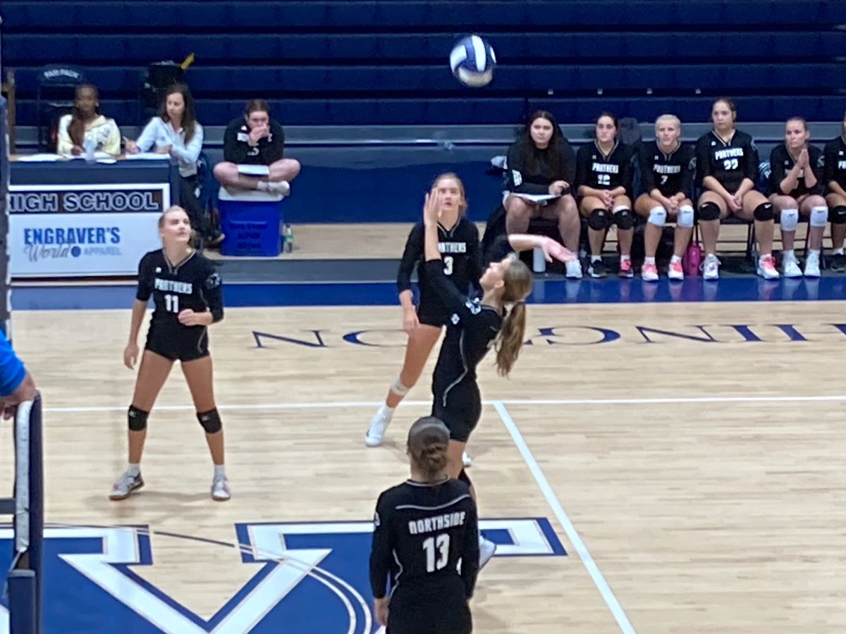 Panthers volleyball prevails in renewal of rivalry with Pack