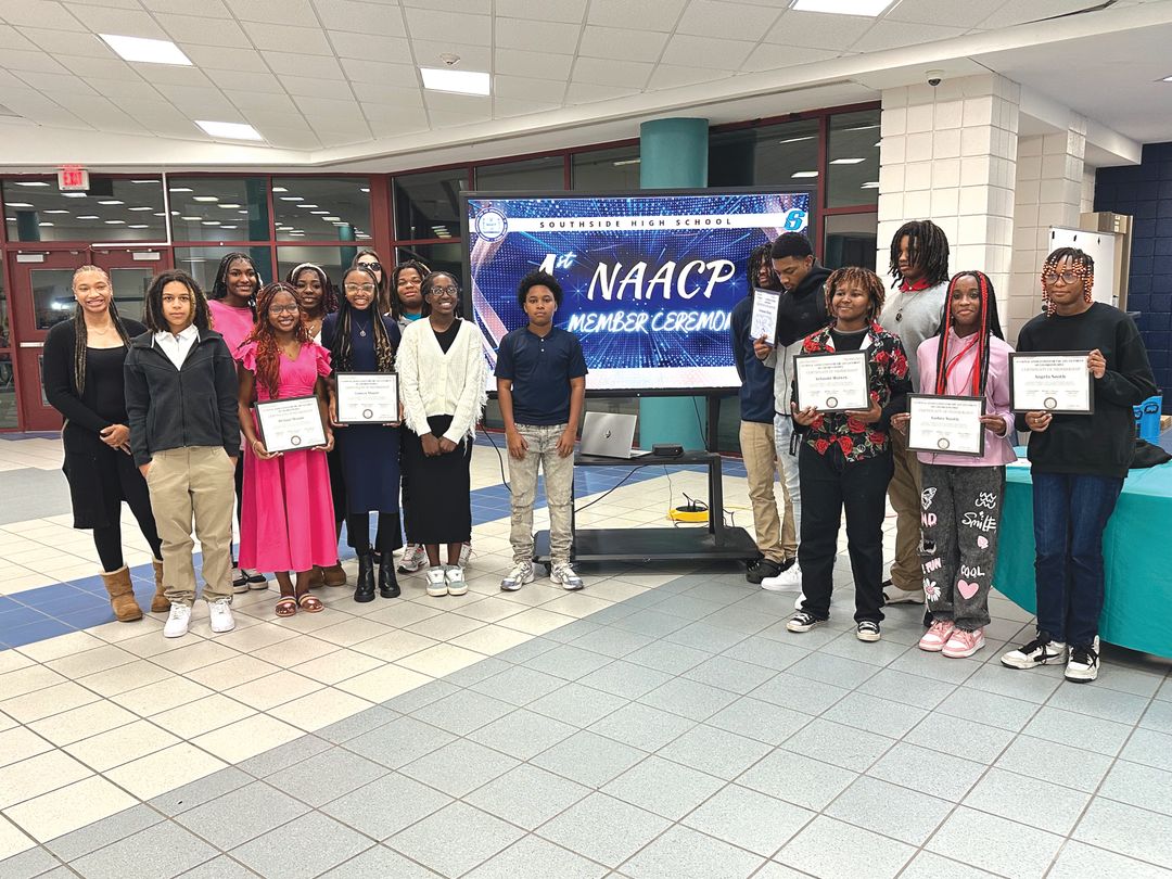 Southside High School NAACP membership celebration