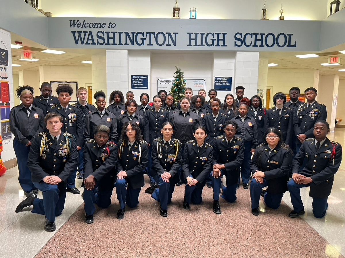 Washington High School JROTC earns "Gold Star Program" distinction