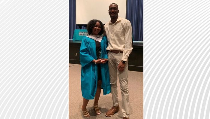 Southside senior receives 'Needle in a Haystack' scholarship