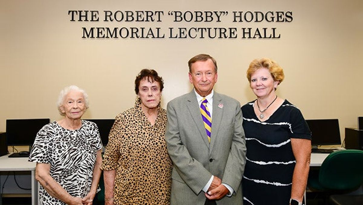 BCCC names lecture hall in memory of Bobby Hodges