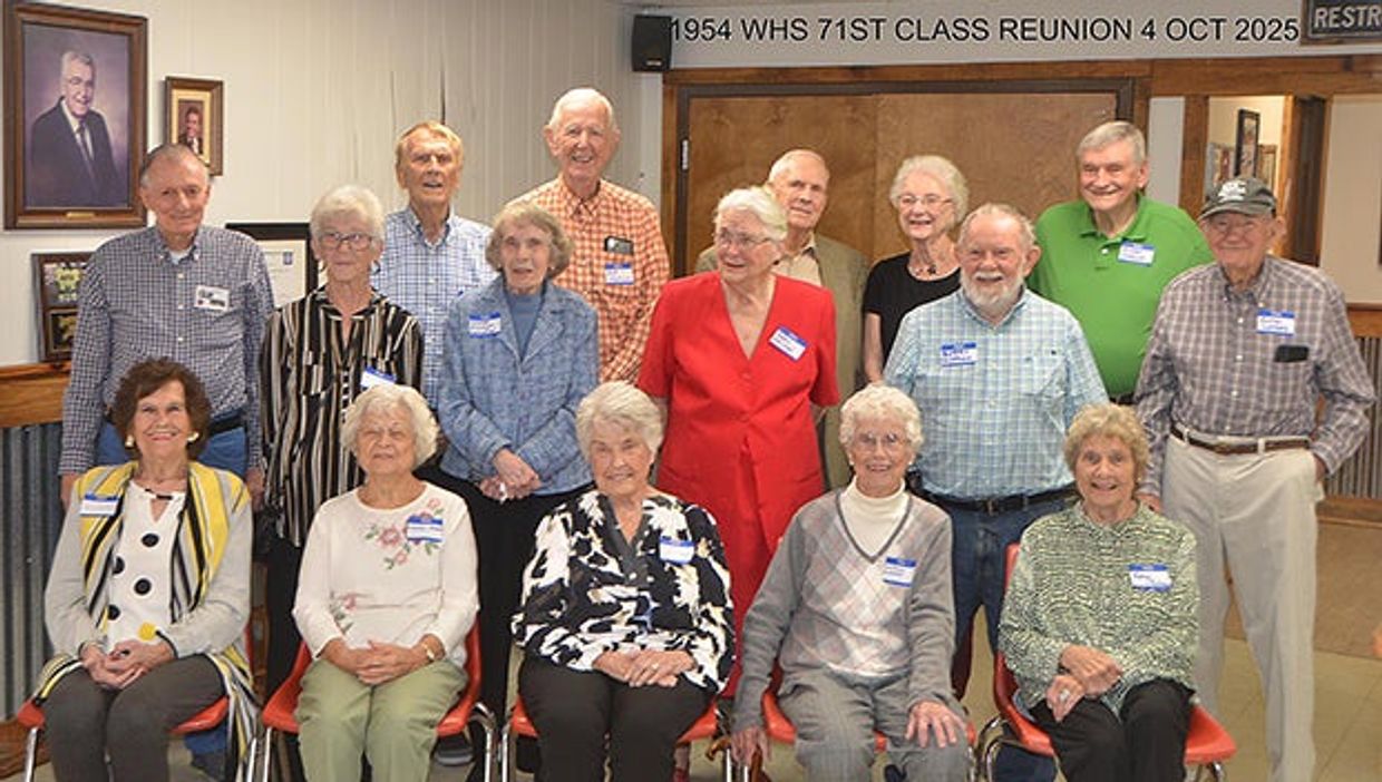 WHS class of '54 celebrates 71st reunion