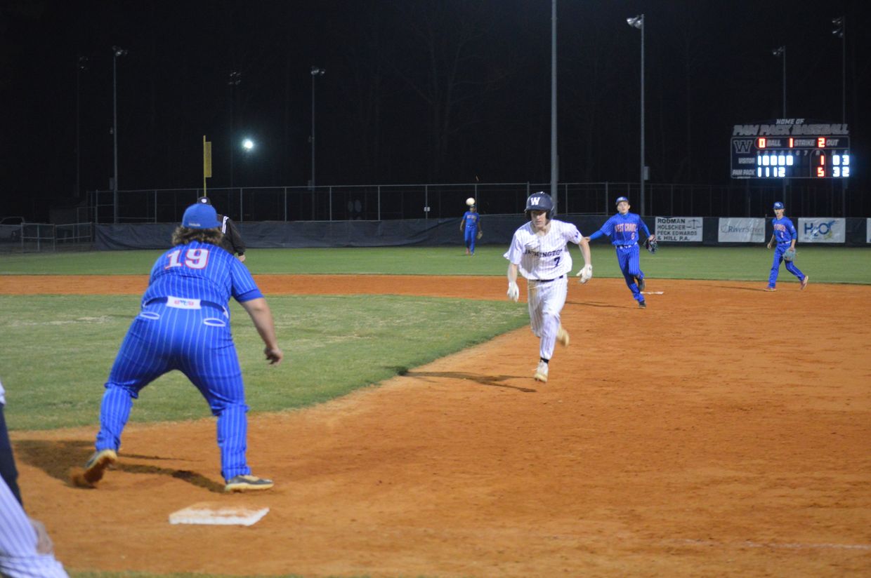 Washington baseball team tops West Craven after flirting with no-hitte...
