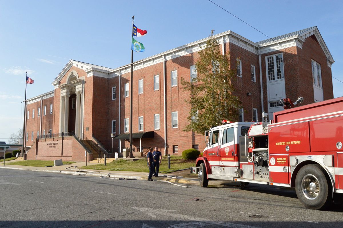 Fire at Courthouse quickly extinguished