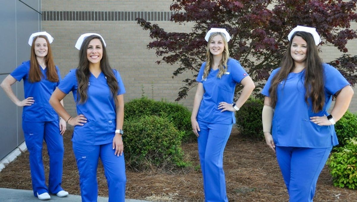 Four graduate BCCC Licensed Practical Nursing program
