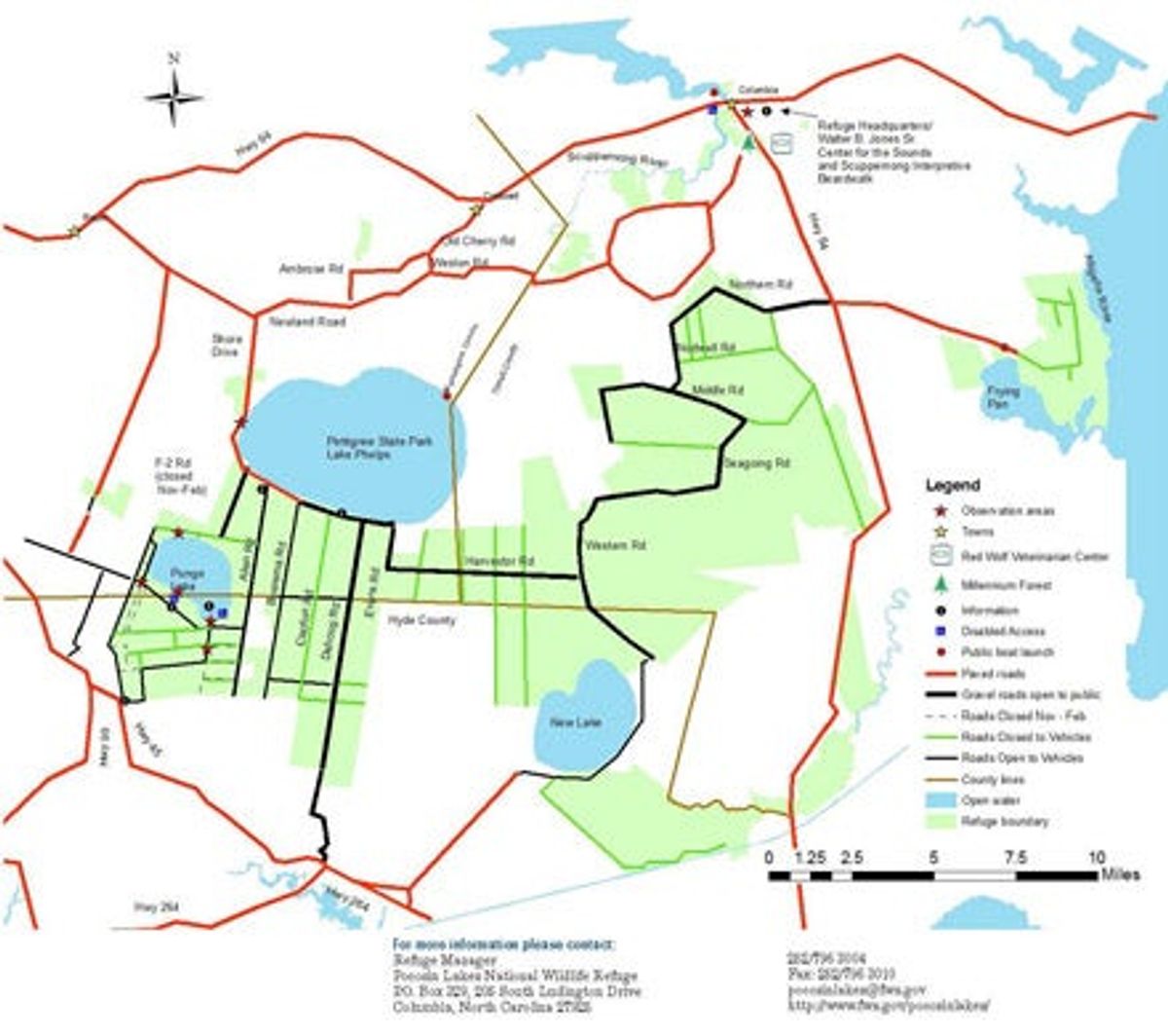 USFWS looks for ways to drain Pocosin Lakes land