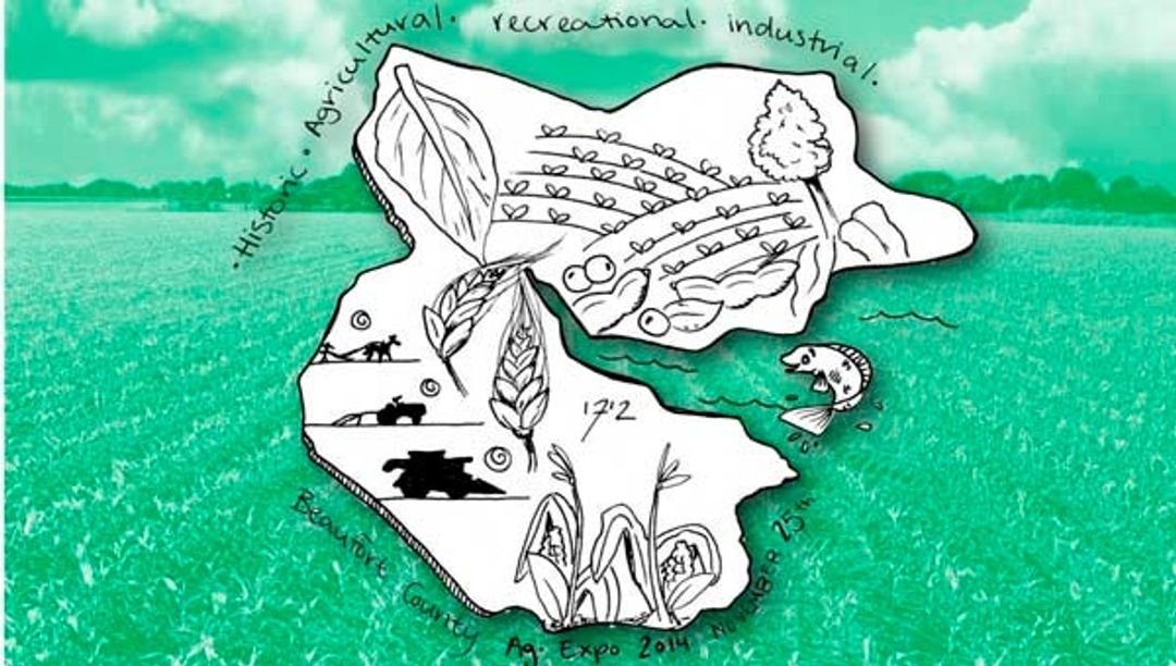 WINNING LOGO: Local student illustrates county's agriculture in contes...