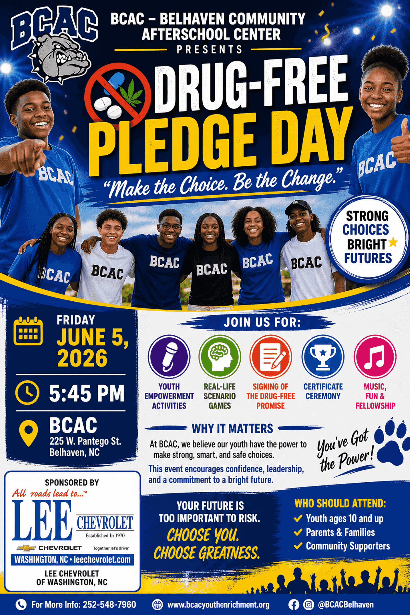 “Make the Choice, be the Change”