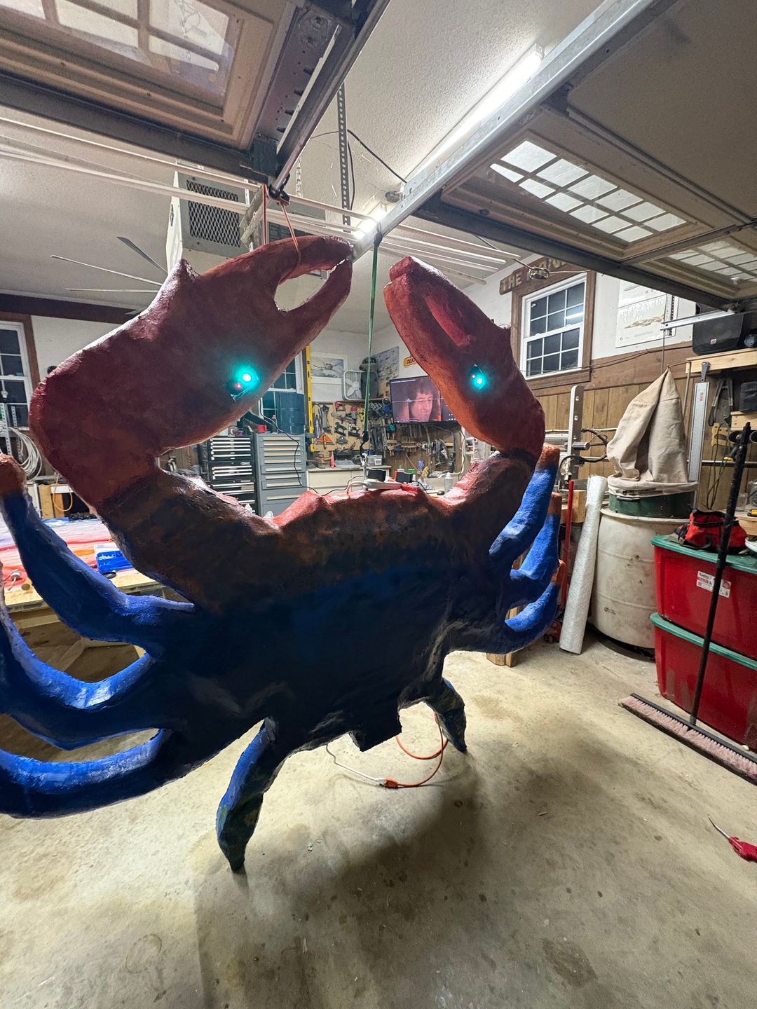 Just a pinch of midnight magic: NYE Washington crab drop a g...
