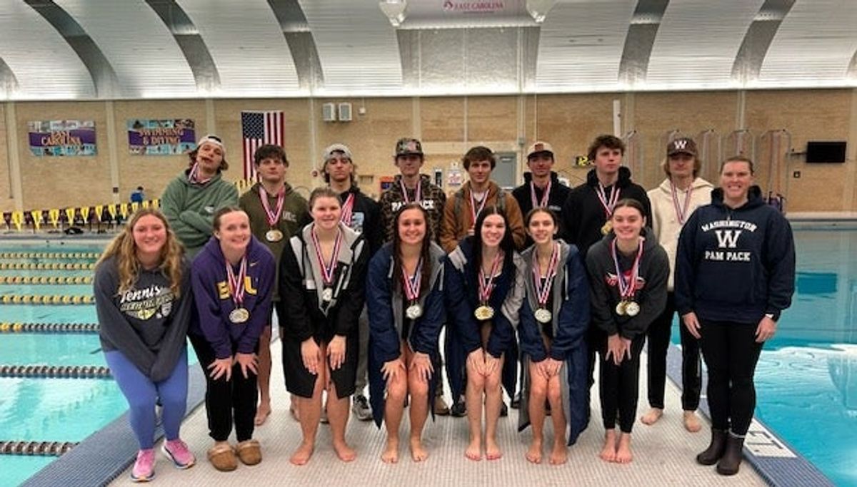 Pam Pack swimmers crowned conference champs