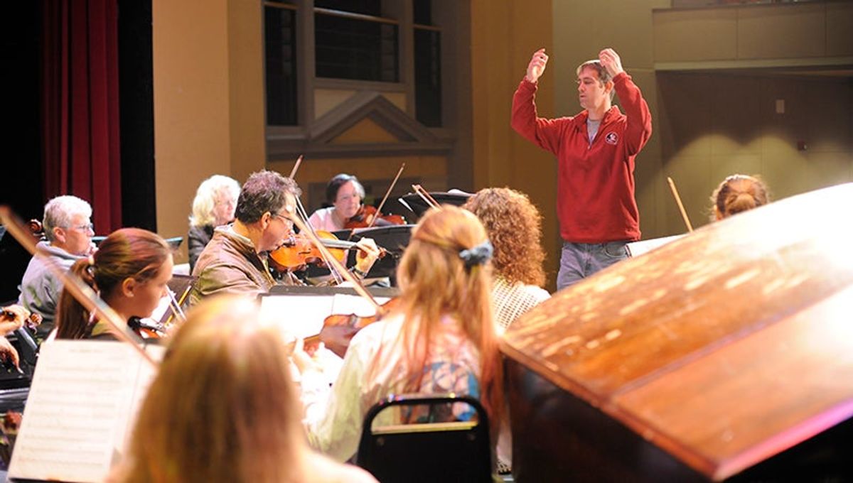 Community orchestra hosts concert honoring veterans