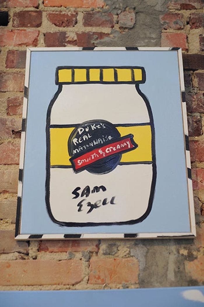 Big, bold color define the work of outsider artist Sam Ezell